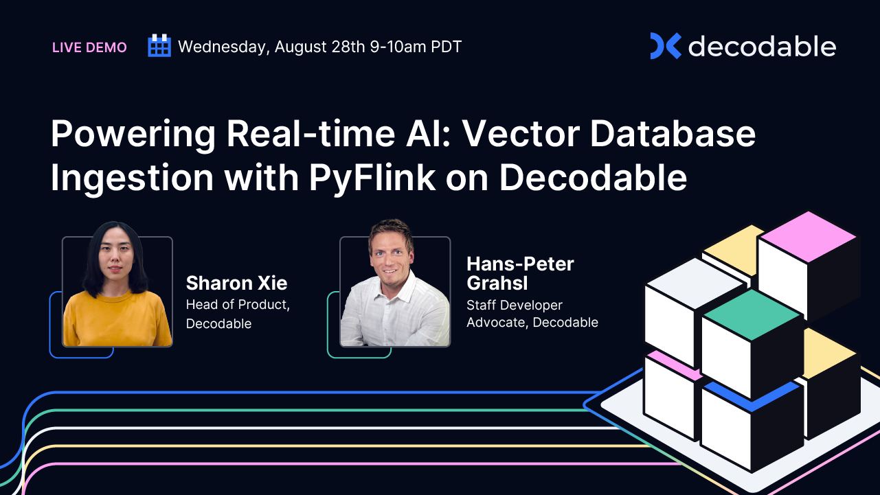 Powering Real-time AI: Vector Database Ingestion with PyFlink